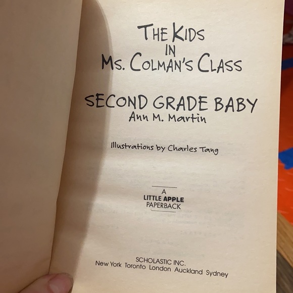 Scholastic | Other | The Kids In Ms Colmans Class Book | Poshmark